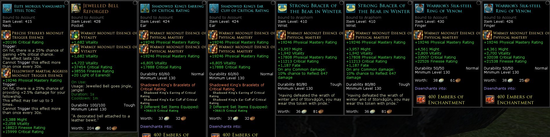 LotroHQ - Class Builds, Tips & Tricks for LOTRO gear2-3